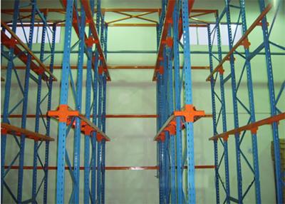 China Custom Q345 Steel Drive-In Pallet Racking - 11,000mm Height, 4,000kg Capacity Heavy Duty Warehouse Storage for sale