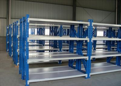 China Light Duty Storage Rack 100-500kg/Layer Capacity | 1200-2000mm Length Options | Industrial Slotted Angle Design for sale