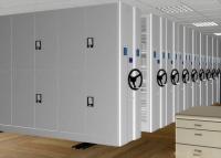 China Steel High Density Mobile Storage Cabinets with 1.5mm Cold-Roll Steel & 3.0mm Chassis for sale