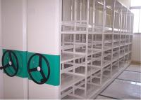 China High Density Mobile Shelving System with 1.5mm Steel Construction and 300×100mm Cover Plate for Large Capacity Document Storage for sale