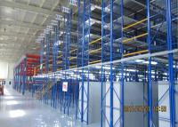 China Steel Pallet Rack Supported Mezzanine Floor 500kg per sqm Warehouse Storage System for sale