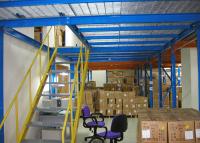 China Steel Q235 Industrial Storage Mezzanine Floors 500kg per Square Meter Load Capacity for sale