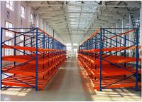 China 1000kg Capacity Industrial Gravity Flow Pallet Rack System with 1800-5000mm Height Options for Warehouse Storage for sale