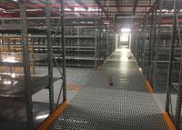China Rack Supported Mezzanine Steel Shelving System 2-5 Levels 300-1500kg per Level for Warehouse for sale