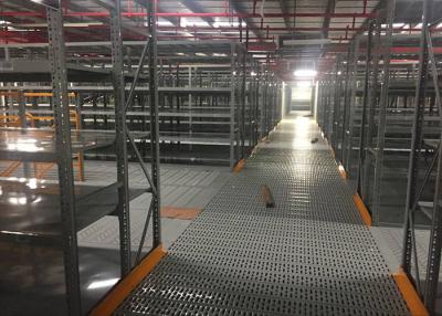 China Rack Supported Mezzanine Steel Shelving System 2-5 Levels 300-1500kg per Level for Warehouse for sale