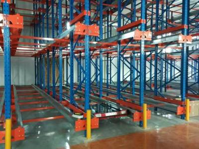 China Radio Shuttle Pallet Racking System - 25,000kg Capacity, 12m Length for Industrial Warehouse Storage for sale
