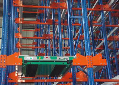 China Warehouse Pallet Shuttle Racking System with 25,000kg Capacity and 12m Length for High-Density Storage for sale