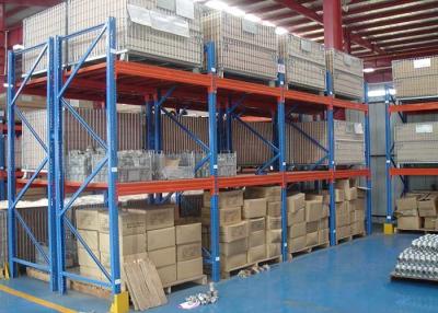 China Multi-Level Heavy Duty Industrial Pallet Racks - 4000KG Load Capacity, Cold Rolled Steel Storage Systems for sale