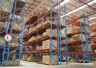 China Industrial Steel Heavy Duty Pallet Rack 4000kg Capacity Corrosion Protection Warehouse Storage for sale