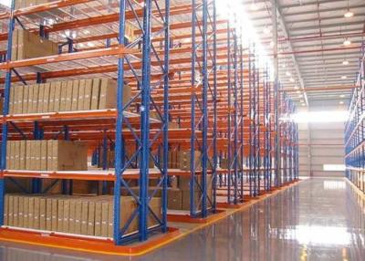 China Heavy Duty Storage Racks 2000-4000kg Capacity Pallet Racking System 3-6 Levels Customizable for sale