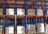 China 1500kg Capacity Drive-In Pallet Racking System | 5000mm Height Warehouse Storage Shelving for sale