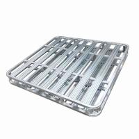 China Galvanized Heavy Duty Steel Pallet - Q235 Material with Powder Coating for Warehouse Storage & Logistics for sale