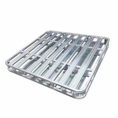 China Galvanized Heavy Duty Steel Pallet - Q235 Material with Powder Coating for Warehouse Storage & Logistics for sale