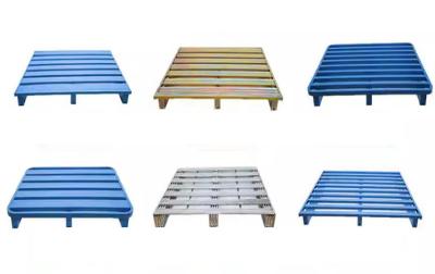 China Custom Heavy Duty Steel Pallet - 1500kg Load Capacity, CE/EPAL Certified Metal Stacking Pallets for Warehouse Storage for sale