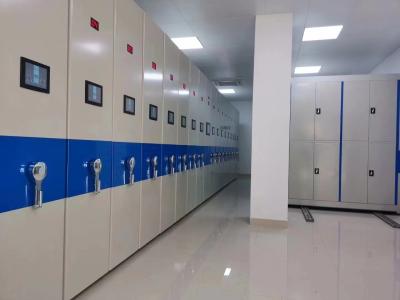 China Movable Paper Storage Shelf System 30 Mins Response Time Cold Roll Steel for sale