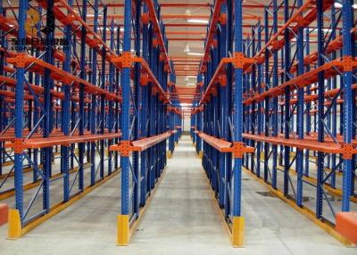 China Heavy Duty Steel Storage Racks 2000kg Capacity with 3000-25000mm Custom Length Options for sale