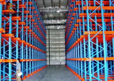 China Galvanized Drive-In Racking System - 500-4000kg Capacity, 1-7 Layers, Custom Sizes for High-Density Storage for sale