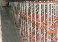 China Cold Rolled Steel Pallet Flow Rack System 500-4000kg Capacity Custom Size High Density Warehouse Storage for sale