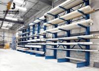 China Heavy Duty Cantilever Rack System Q235 Steel Powder Coating 300-1800mm Arm Length Warehouse Storage for sale
