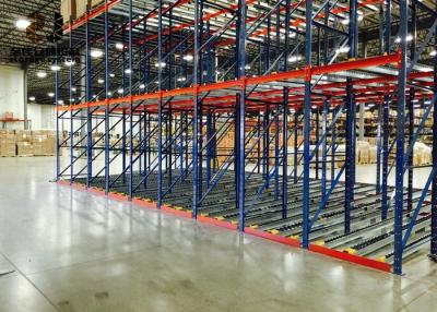 China Steel Q235 Heavy Duty Pallet Racking System 1000-4500kg Capacity Custom Size for sale