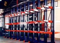 China Carbon Steel Cantilever Warehouse Racking Custom Cantilever Rack Industrial 1000kg Capacity for sale