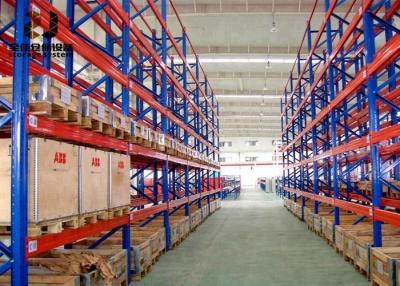 China Heavy Duty Pallet Rack 2000-6500mm Height 1000-4500kg Capacity Steel Storage Rack for sale