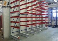 China Corrosion Protection Cantilever Racking Custom Color Steel Q235 500-1500kg Capacity for sale