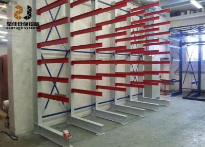China Corrosion Protection Cantilever Racking Custom Color Steel Q235 500-1500kg Capacity for sale