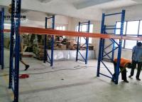 China Steel Q235 Q345 Heavy Duty Pallet Rack 1000-4500kg Capacity Custom Size for sale