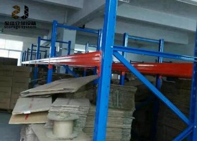 China Powder Coated Steel Gravity Flow Rack 2000-6500mm Height 1000-4500kg Capacity for sale