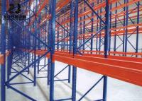 China Double Deep Selective Pallet Racking 4500kg Capacity Heavy Duty Steel Shelving for sale