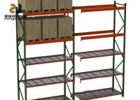 China Light Duty Storage Rack 100-120kg per Layer Steel Warehouse Shelving Powder Coated Adjustable for sale