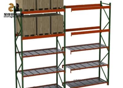 China Light Duty Storage Rack 100-120kg per Layer Steel Warehouse Shelving Powder Coated Adjustable for sale
