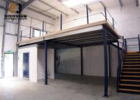 China Heavy Duty Steel Mezzanine Floor 2 Layer Building Structure Q235 1000kg Capacity for sale