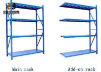 China Selective Pallet Racking System Light Duty 100-200kg per Layer Easy Assemble Steel Storage Rack for sale