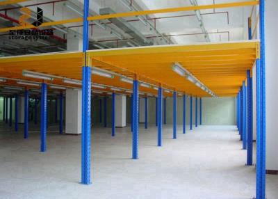 China Epoxy Powder Coated Industrial Warehouse Shelving 500kg-4000kg per Sqm Steel Q235 for sale