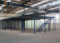 China 2-Layer Mezzanine Pallet Rack Storage System with 6000mm Upright Span and 500-1500kg/sqm Capacity for sale