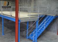 China Steel Q235 Q345 Industrial Mezzanine Floors Two Layer 500kg 1500kg per sqm for Warehouse for sale