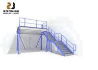 China Industrial Steel Mezzanine Floor 500-1500kg per sqm Warehouse Storage System for sale