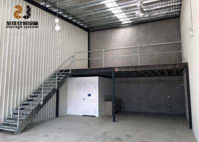 China Industrial Mezzanine Floor 500-4000kg/sqm Steel Storage Platform 2-Layer for sale