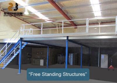 China Steel Q235 Mezzanine Platform System 500kg-4000kg per Sqm 2 Layer Warehouse Storage for sale