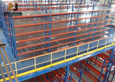 China Steel Q235 Q345 Mezzanine Floor Racking 500kg 4000kg per Sqm 2 Layer 5 Year Warranty for sale