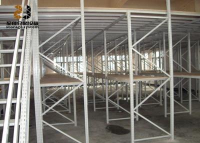 China Structural Rack Supported Mezzanine Floors 500kg-4000kg per Sqm Steel Q235 ODM OEM for sale