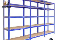China Cold Rolled Steel Galvanized Pallet Rack Shelving 1500-8000mm Height 200-500kg Capacity for sale