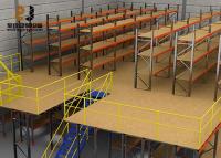 China Steel Q235 Warehouse Mezzanine Floor 500-4000kg/sqm Max 6000mm Upright for sale