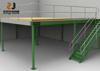 China Boltless Rivet Mezzanine Shelving 500kg-4000kg per Sqm 5 Year Warranty for sale