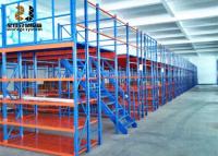 China Heavy Duty 2-3 Layer Steel Mezzanine Shelving 500-4000kg per Sqm for Warehouse Storage for sale