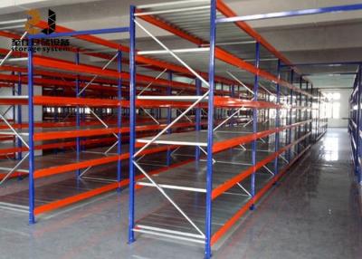 China Epoxy Powder Coated Galvanized Warehouse Racking And Shelving Maximum 1000kg/Level for sale