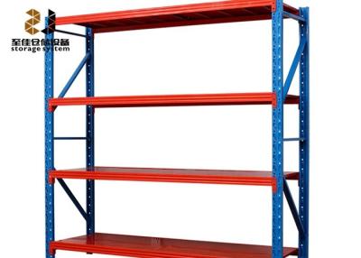 China Multi-Level Steel Shelving Unit Epoxy Powder Coated 2000x600x2000mm 500kg Capacity for sale