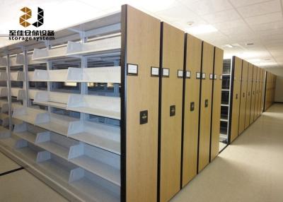 China High Security Mobile Filing Cabinet System with Anti-Dumping Device - 0.8-2.5mm Steel, 6 Layers Customizable for sale